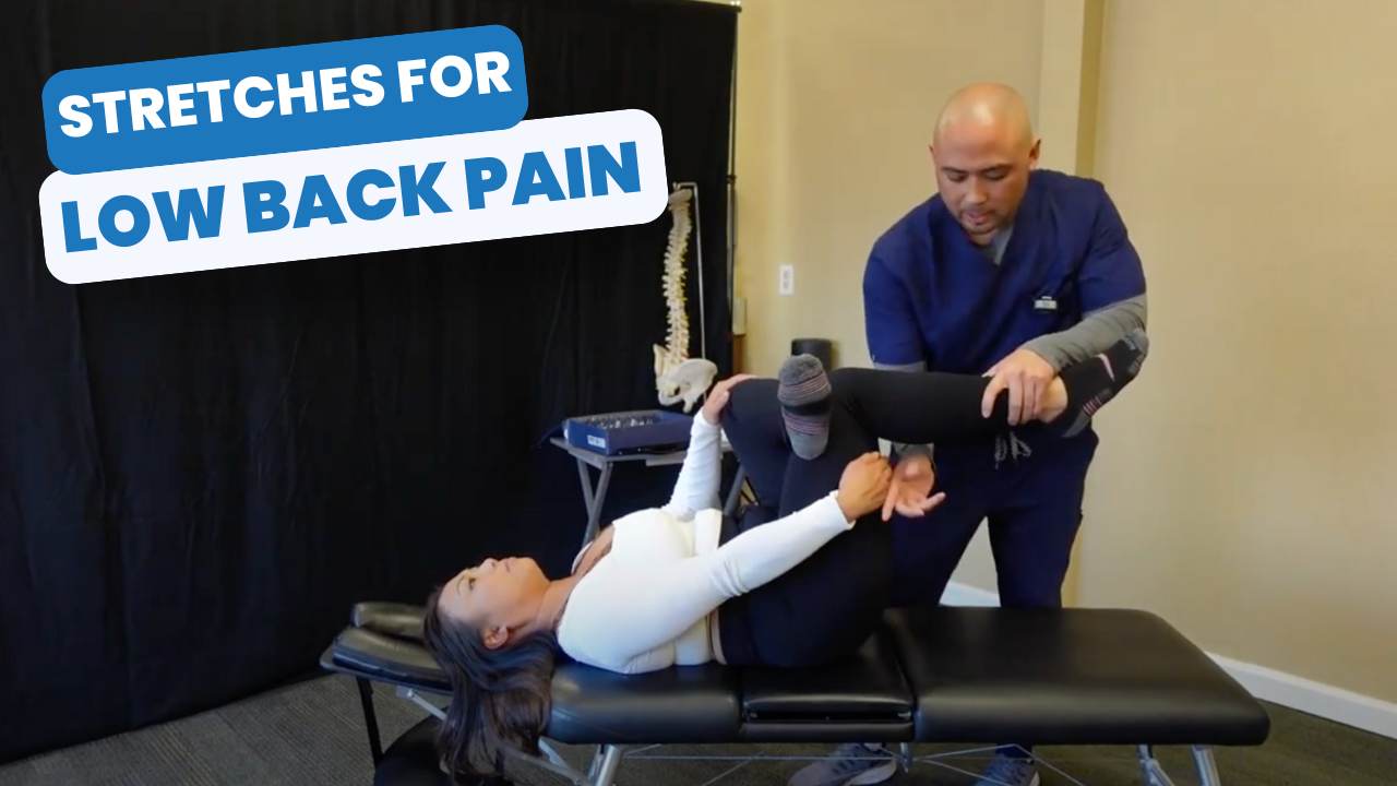 Stretches for Low Back & Sciatica Pain - Optmz State Spine, Movement ...